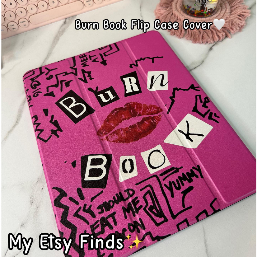 Ipad Case Pro11 2024 Air7/6 11 Gen9 10.2Y2K Mean Girls Burn Book mini7 ...