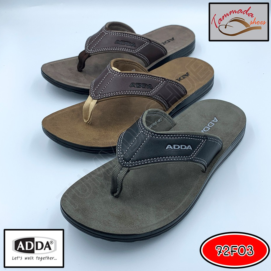 ADDA 72F03 Men's Sandals Flip-Flops For Men | Shopee Malaysia