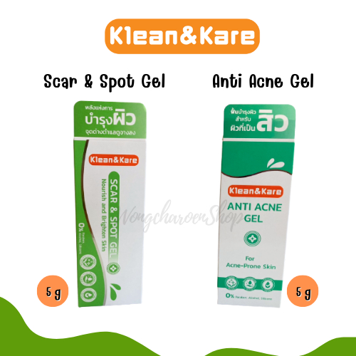 Klean & Kare Scar Spot Gel 5g (Scar Removal Gel)/Anti Acne 5g (Acne Scars Clean And Care ...