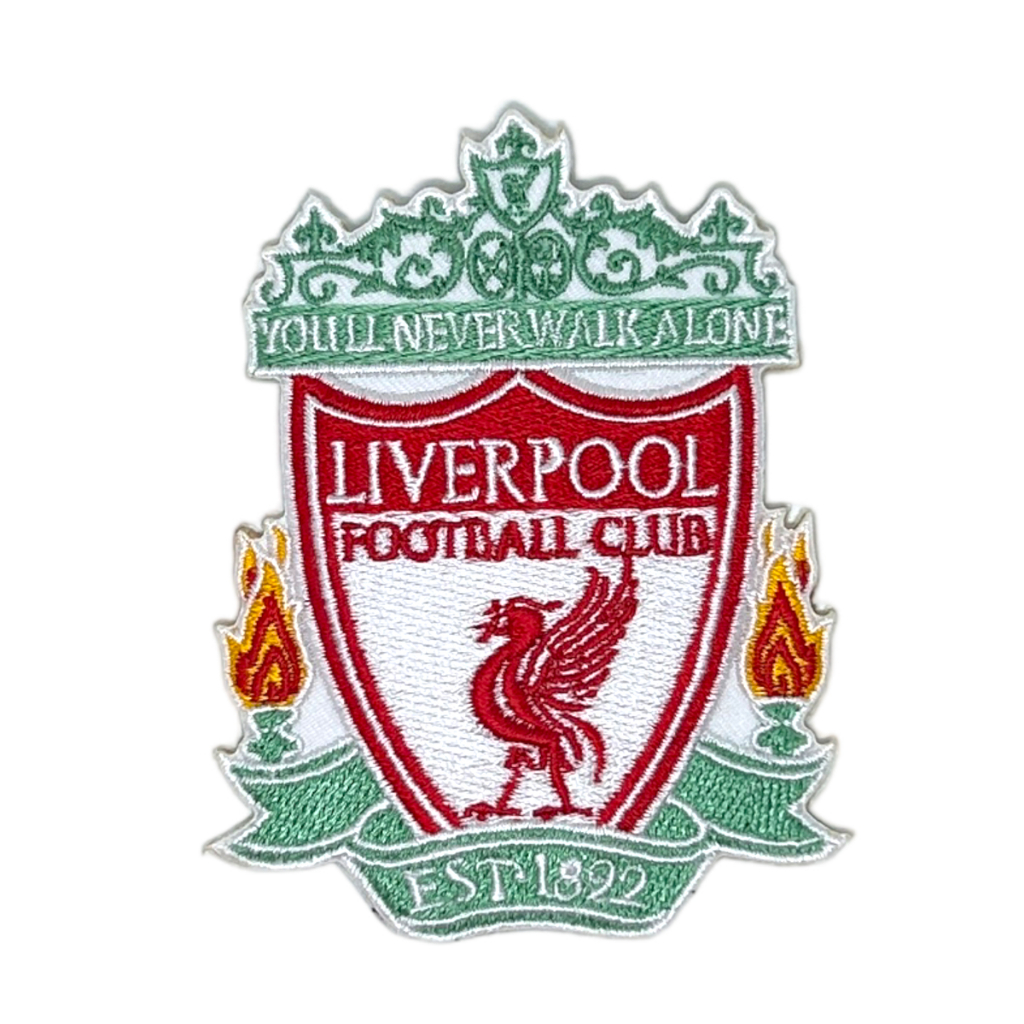 Liverpool Embroidery Arm Iron-On Shirt Ironing On Red Swan Premier ...