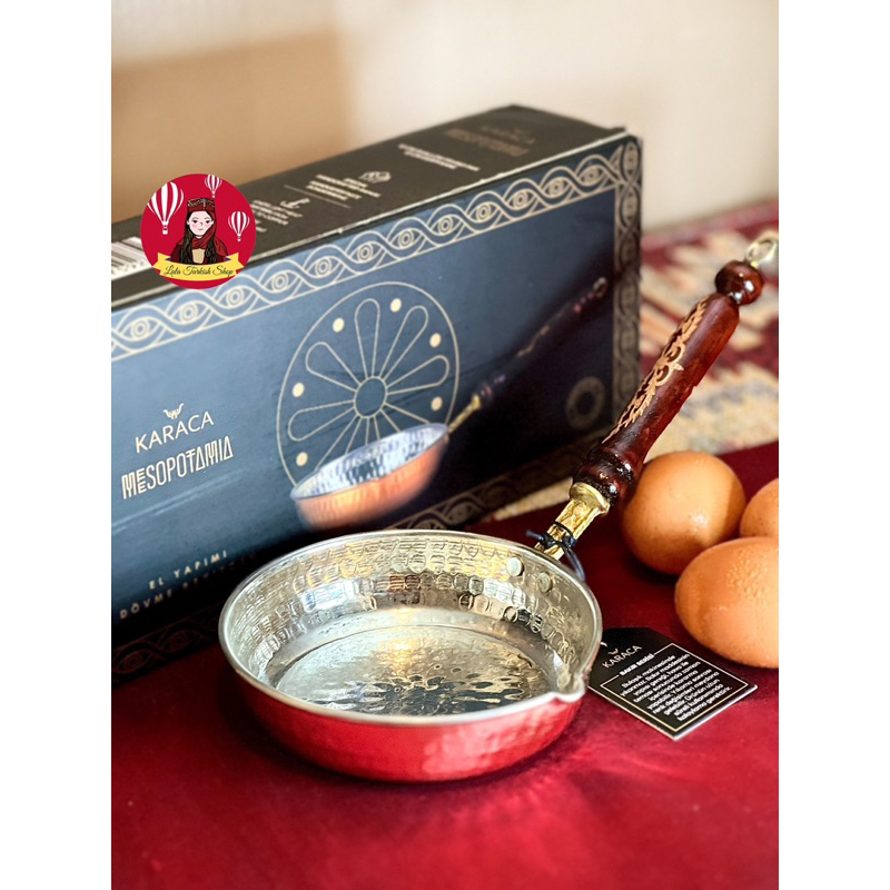Copper Pan With Wooden Handle Karaca Brand Famous From Turkey With Box ...