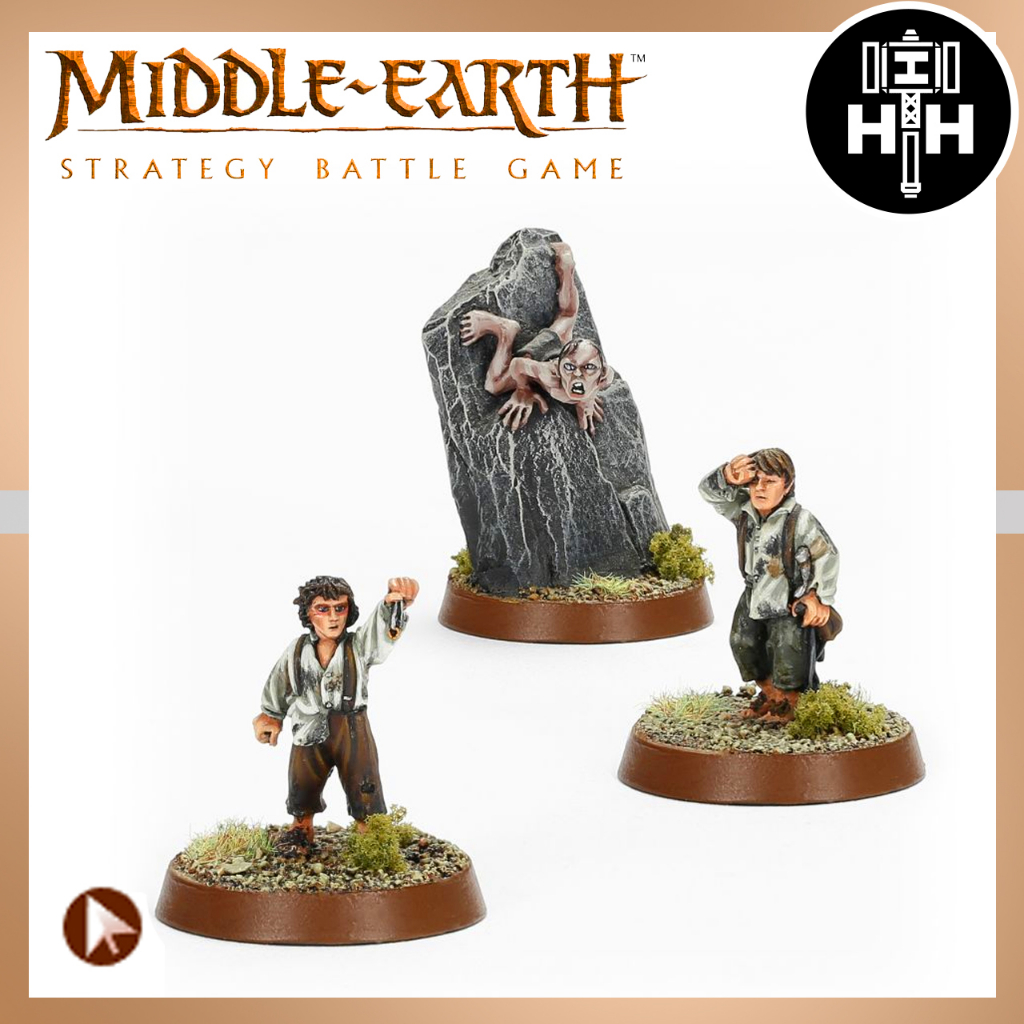 MESBG | the Lord of the Rings-Frodo Baggins Samwise Gamgee and Gollum ...