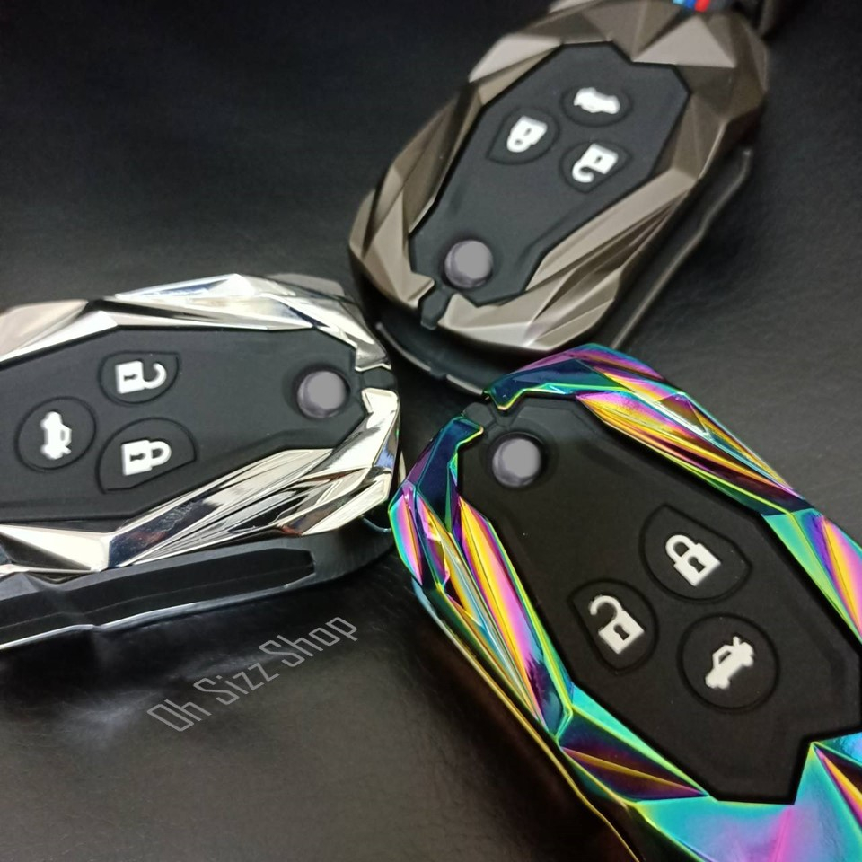 Honda FB Car Remote Control Metal Case Folding Key Hard (Alloy Silicone ...