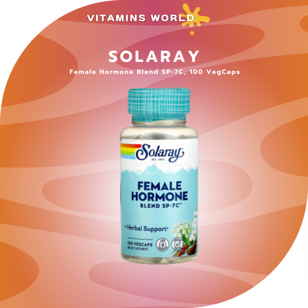 Solaray Female Hormone Blend SP-7C 100 VegCaps (V.3116) | Shopee Malaysia