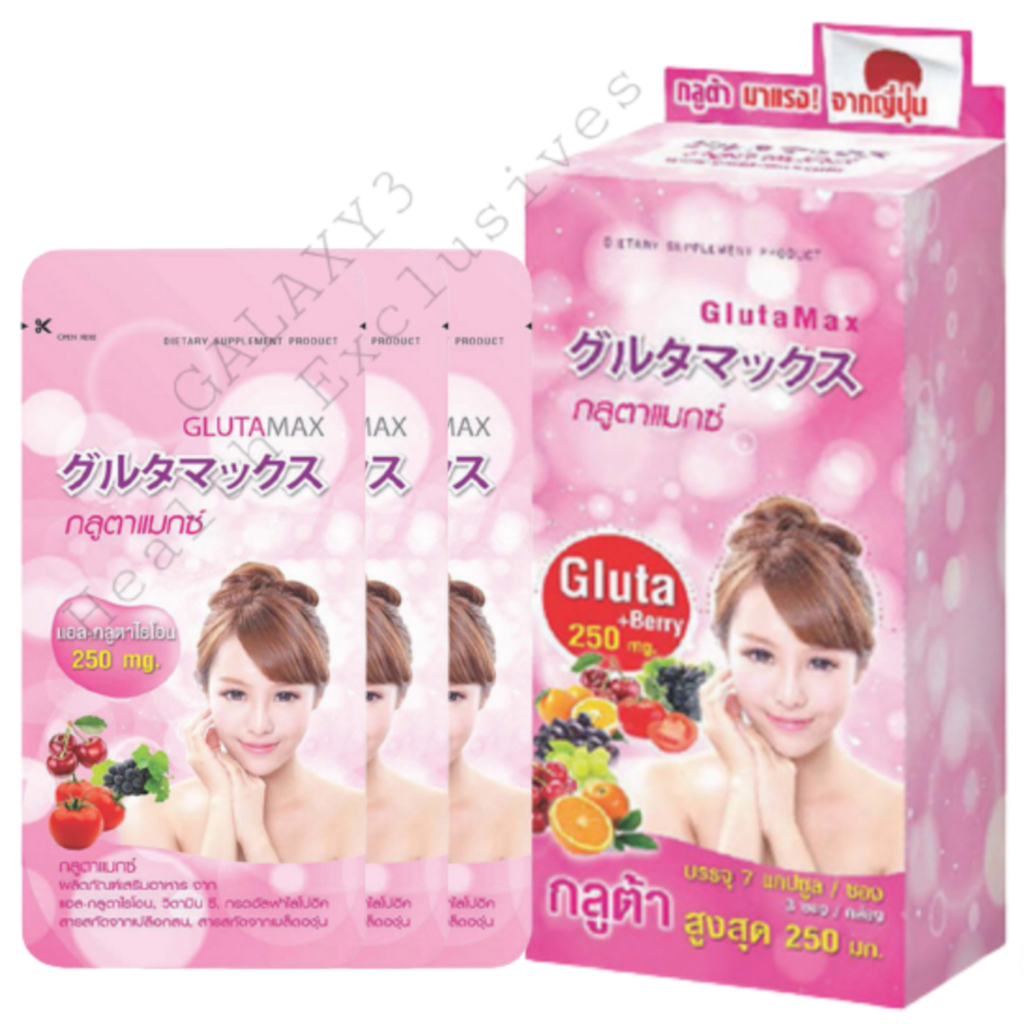 Glutamax L-Glutathione 7 Capsules/VIDA Collagen Q10 12 Tablets [1 ...