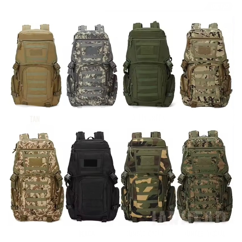 Military Rugged Backpack (D.50L) | Shopee Malaysia