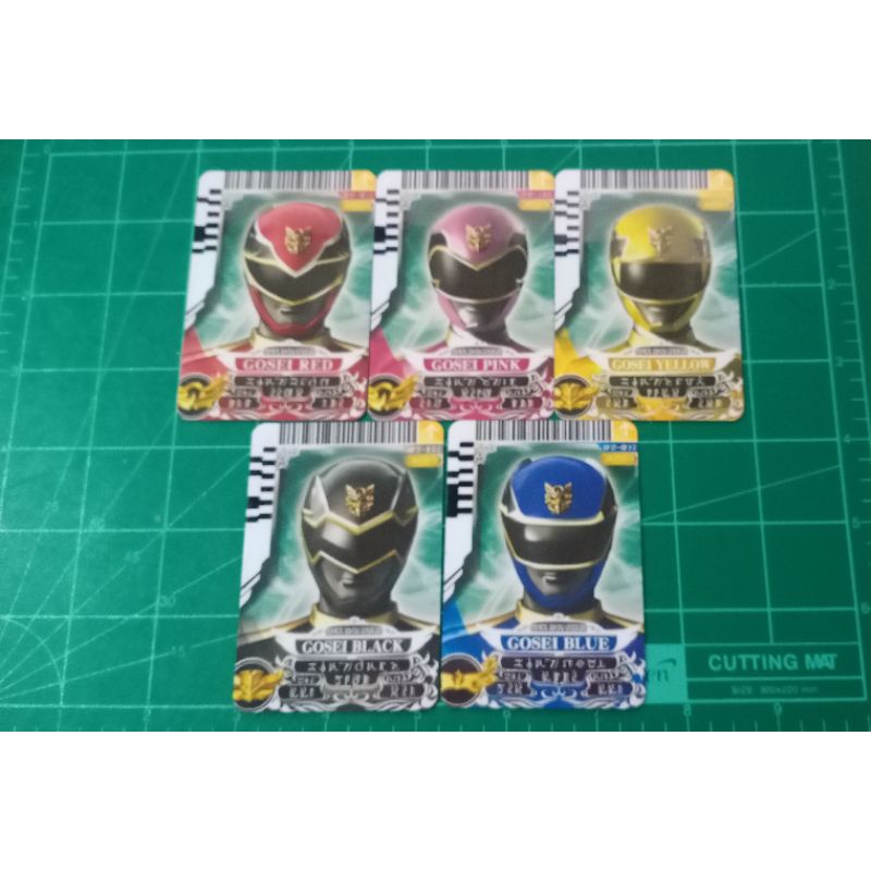 Gosei Card Tensou Sentai Goseiger(Change Card) | Shopee Malaysia