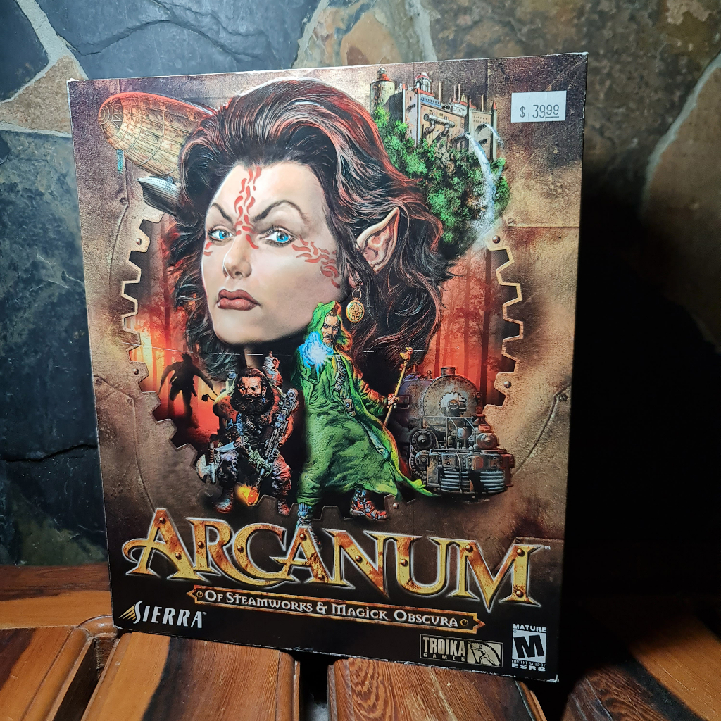 (PC) Arcanum: Of Steamworks & Magick Obscura Big Box US Used | Shopee ...