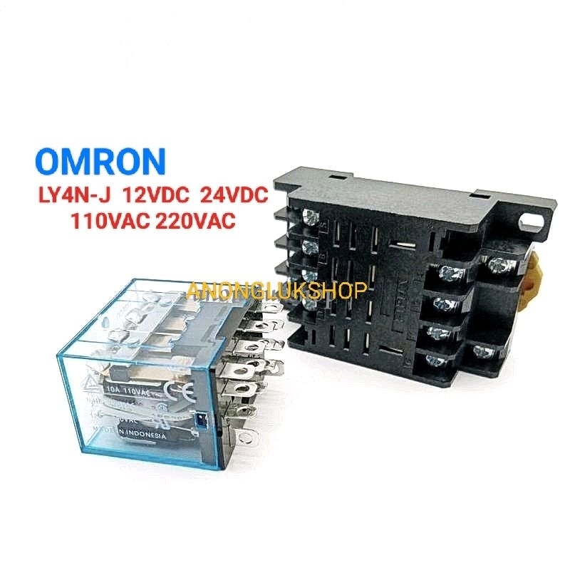 Per 1 Unit RELAY LY4N-J 14pin Current 10A 250V With 12VDC 24VDC 110VAC ...