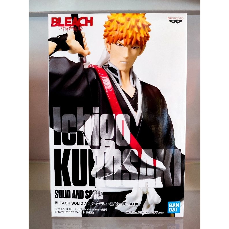BLEACH Model [SOLID AND SOULS] Kurosaki Ichjgo Genuine Copyright ...