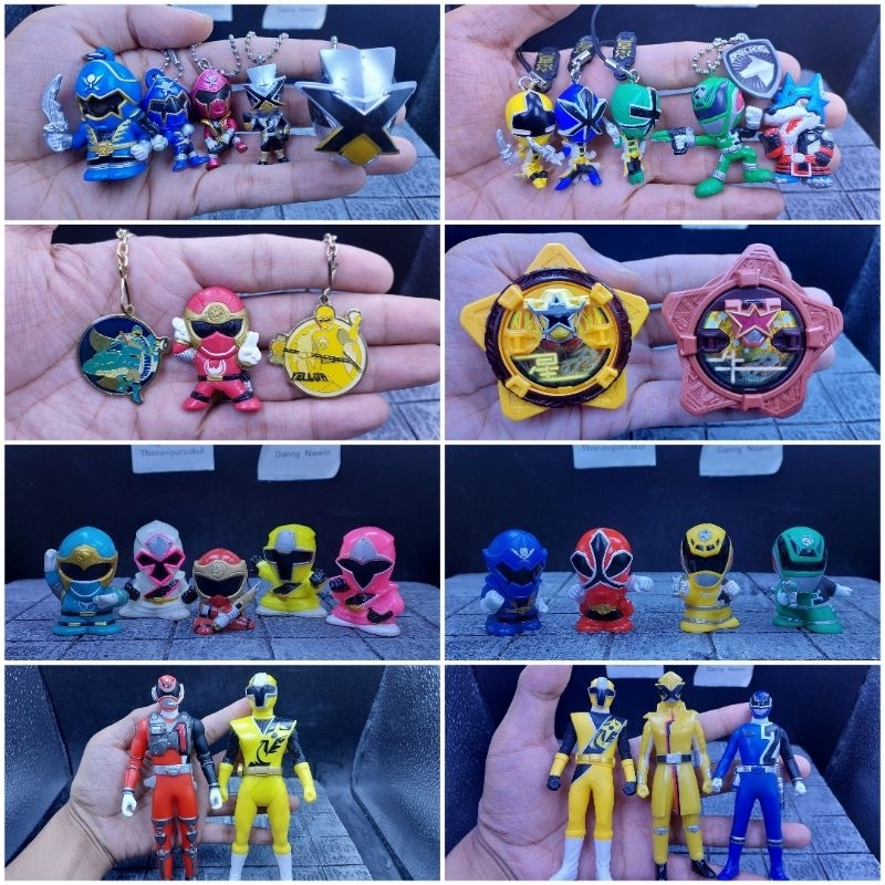 SuperSentai figure model gachapon soft Work Movement Super Sentai ...