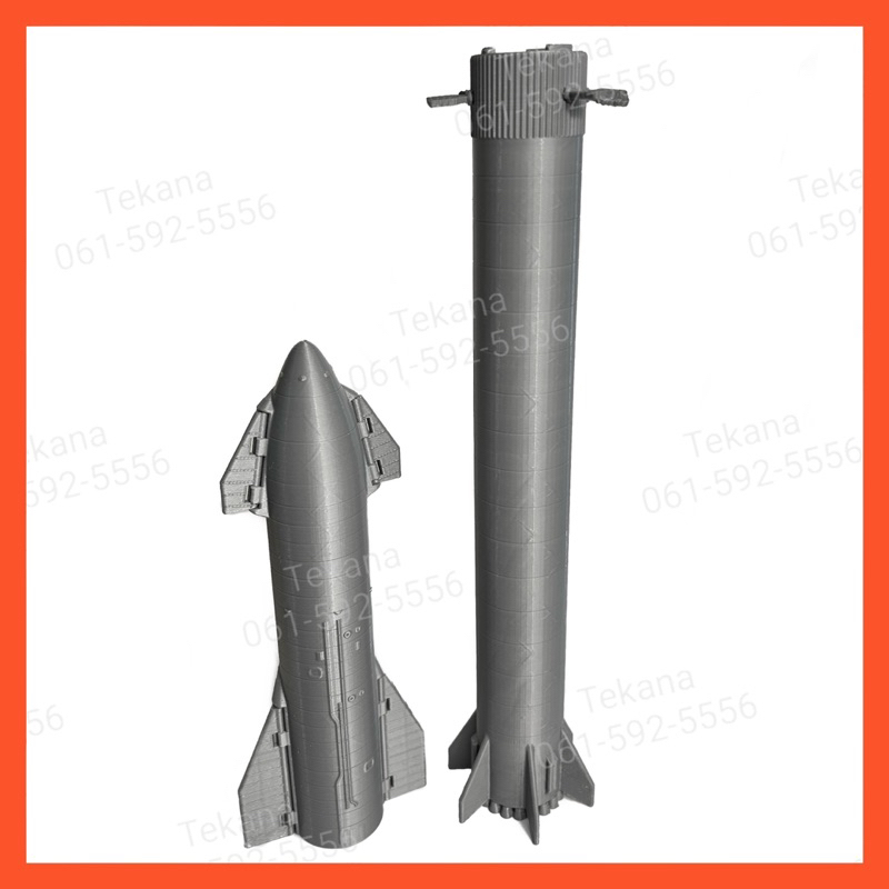 Model SN-XX rocket SpaceX design spacecraft starship | Shopee Malaysia