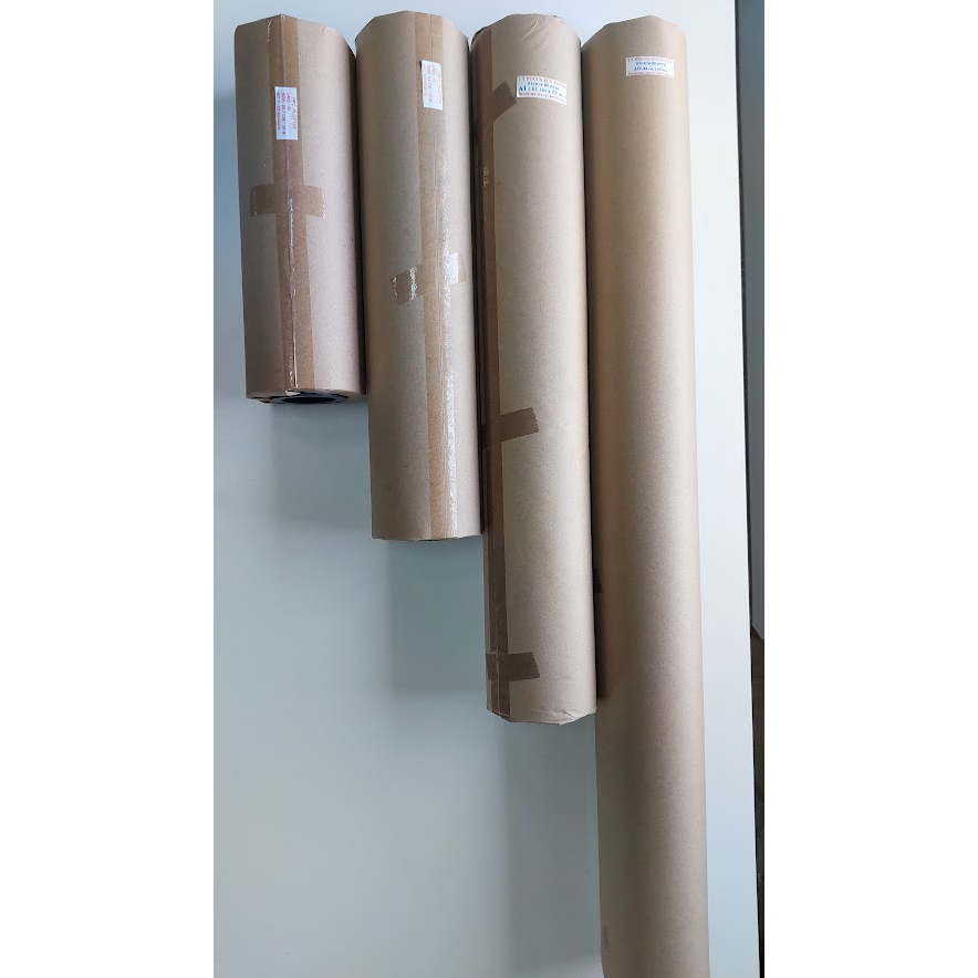 Construction Printing Paper White Plotter 80gsm Roll Type 2-Inch Core ...
