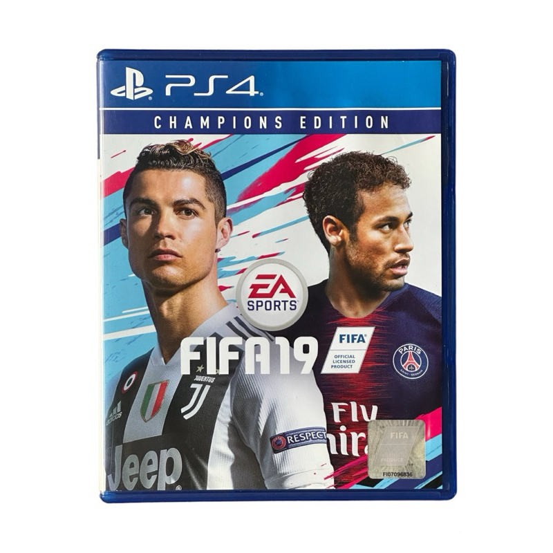 [Used Item ] Fifa 19/Playstation 4 /The Cover Is Not Beautiful But The Transparent Sheet Can ...