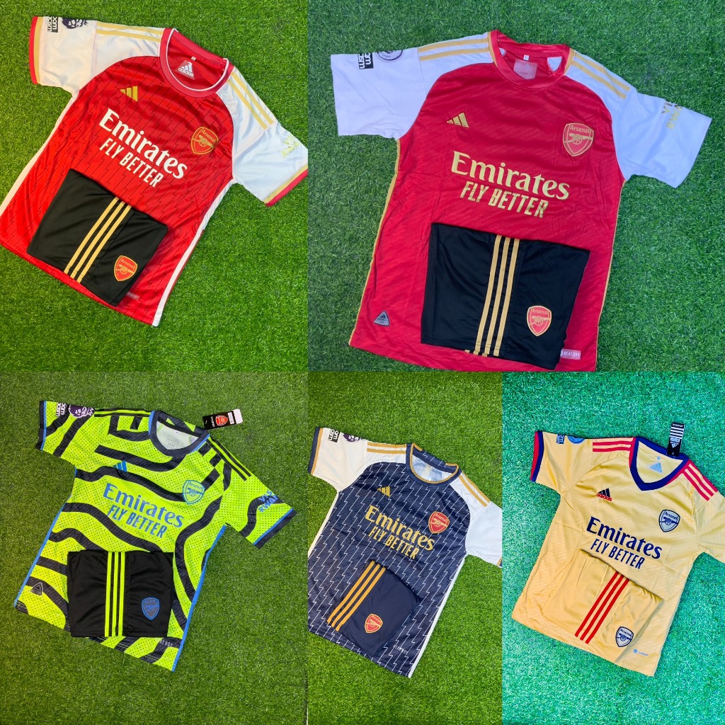 Arsenal Team Sports Suit new(23+2024 Shirt+Pants) Set Will Not Be ...