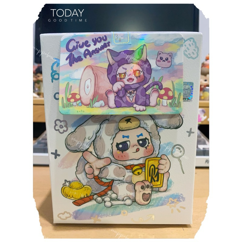 Check Card + Non Unwrapped Kimmon v.2 Give You The Answer (Purple Cat ...