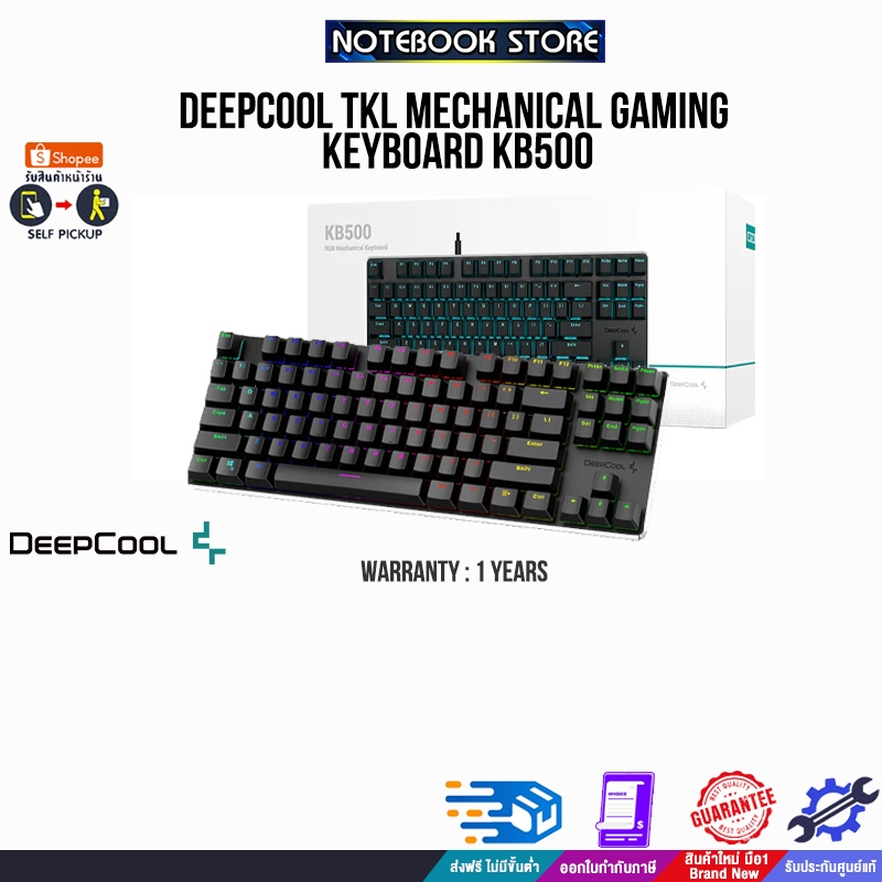 Deepcool TKL Mechanical Gaming Keyboard KB500/1y Warranty | Shopee Malaysia