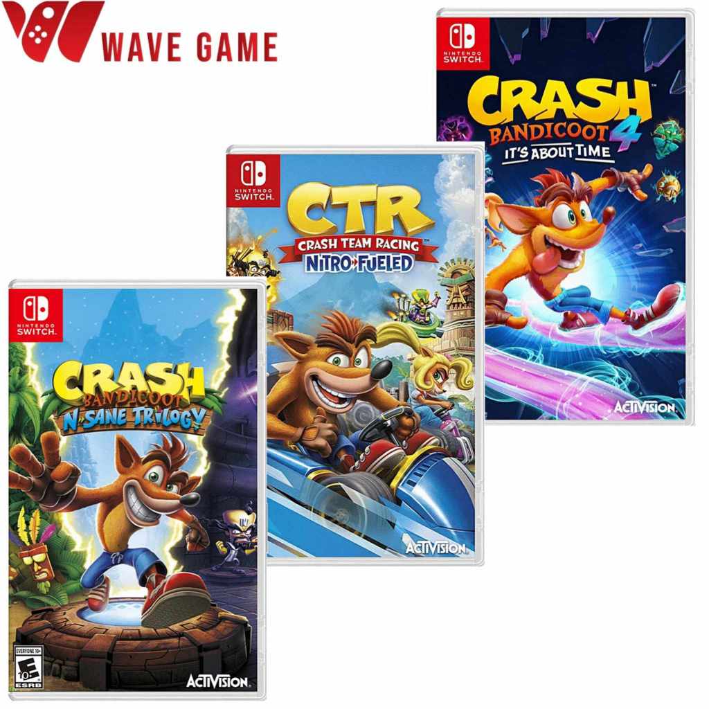 nintendo switch crash bandicoot (english) | Shopee Malaysia