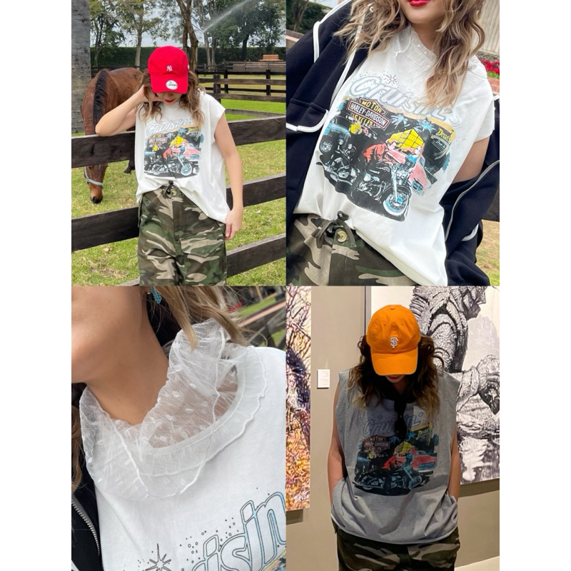 Singlet New(Lace Collar) | Shopee Malaysia