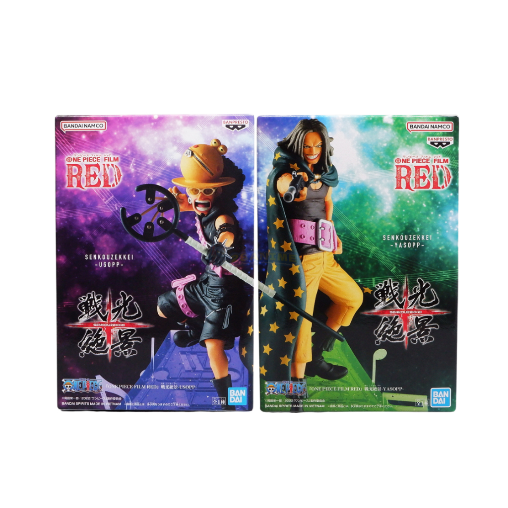 One Piece Film Red (Golden Cat)-Usopp Yasopp-Senkou Zekkei (Bandai Spirits) | Shopee Malaysia