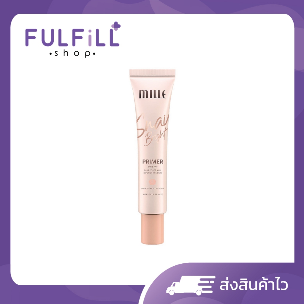 MILLE Snail Bright Primer SPF15 PA + 15g | Shopee Malaysia