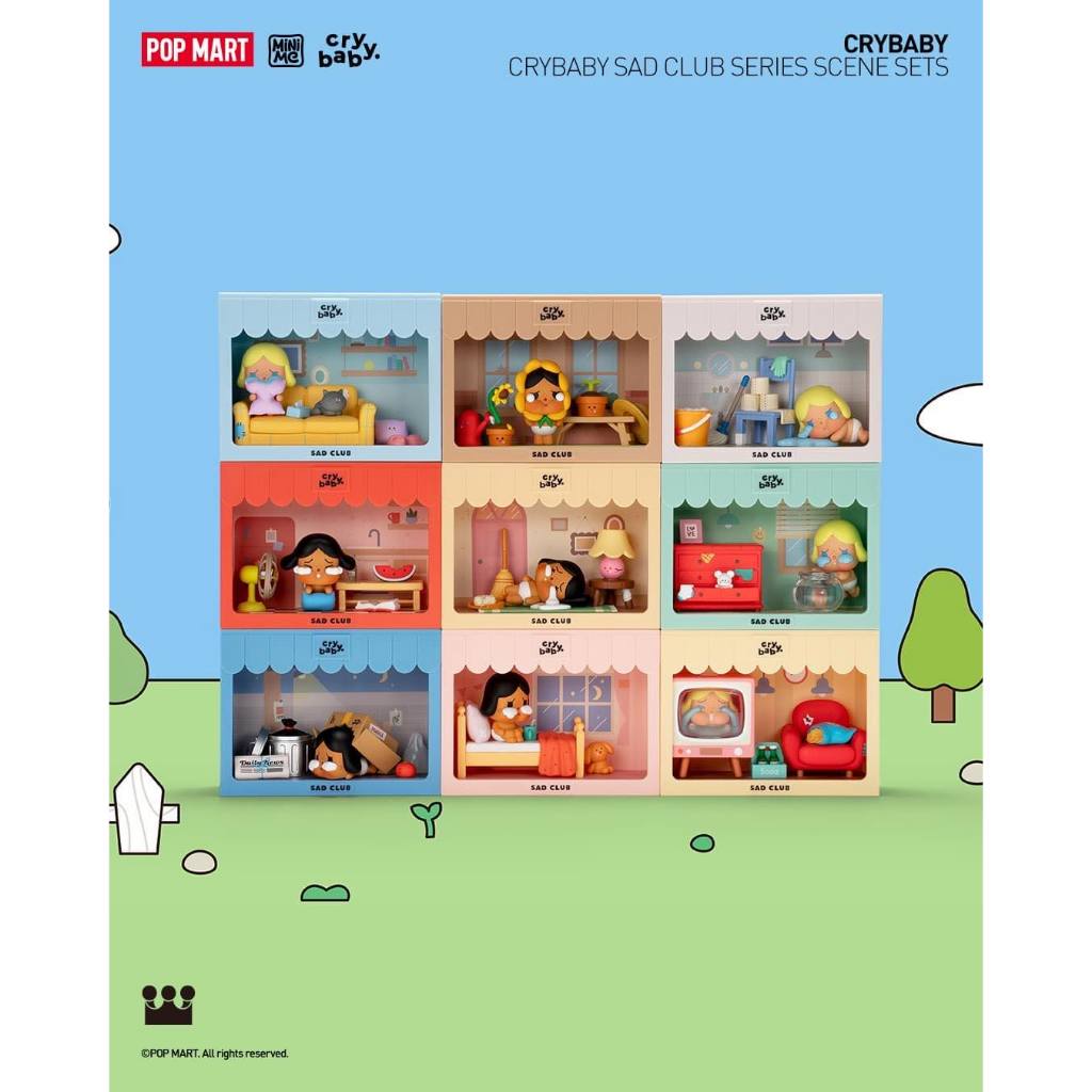 [Random] Model: Crybaby Sadclub Scene sets | Shopee Malaysia