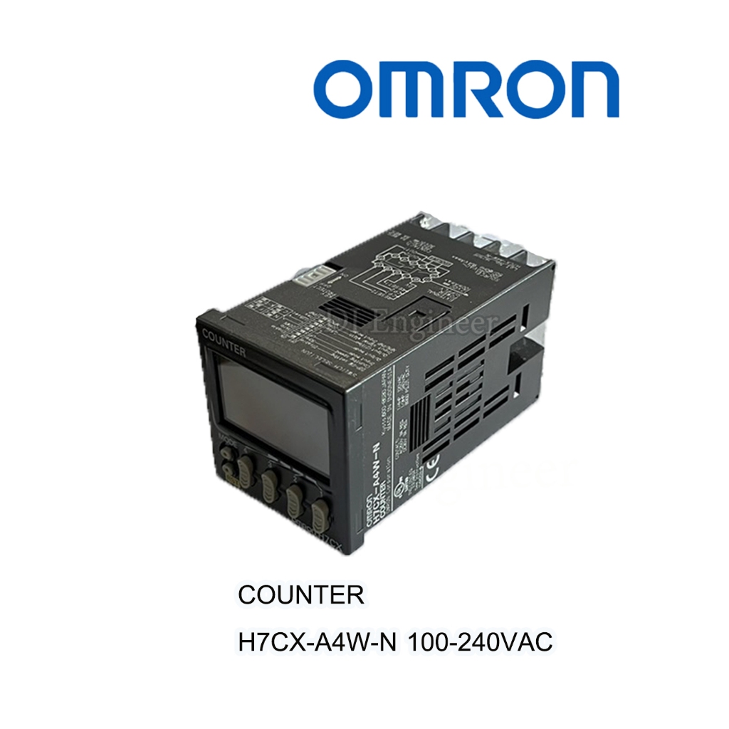 Counter H7CX-A4W-N 4 Digits 2STAGE 100-240 VAC Omron Brand | Shopee ...