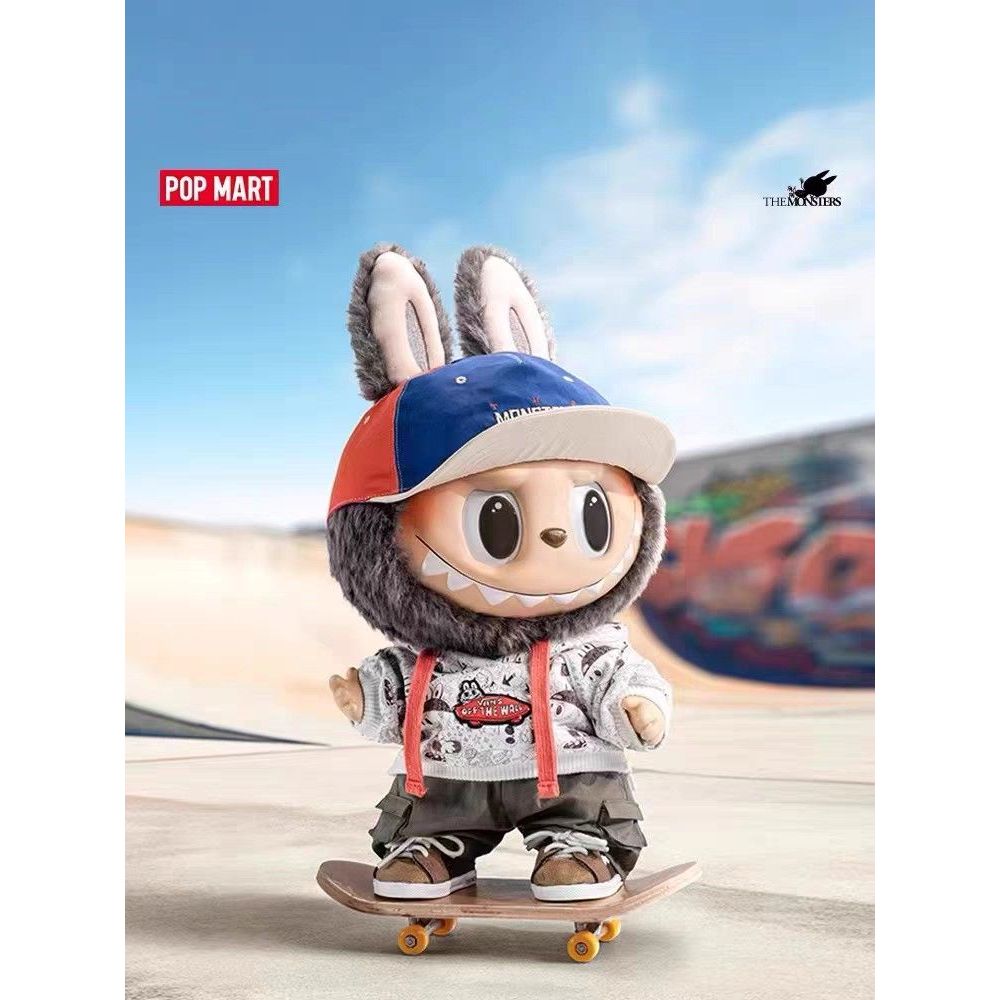 POPMART Labubu the Monsters Old School Vans off the wall Collabutation ...