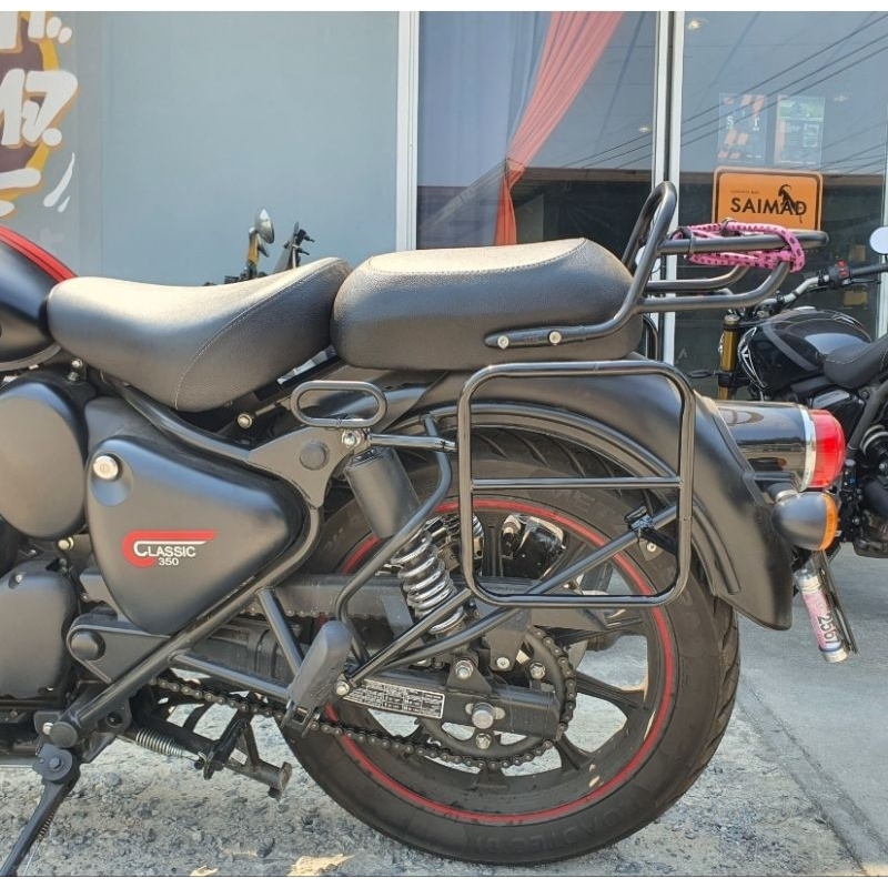 Royal Enfield Classic 350 Side Rack And Meteor 350 | Shopee Malaysia