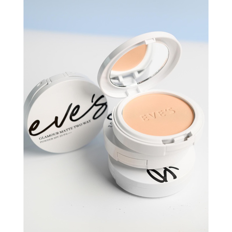 Ives EVE'S GLAMOUR MATTE TWO WAY POWDER SPF 25 PA +++ Glamois 25p ...