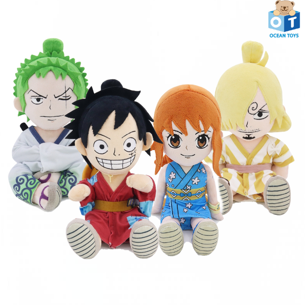 Toei Animation Genuine One Piece Luffy STD Doll (Luffy Sitting Posture ...
