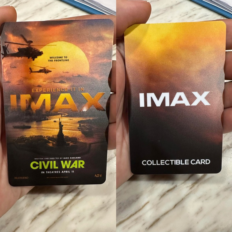 Authentic imax civil war 2024 Card | Shopee Malaysia