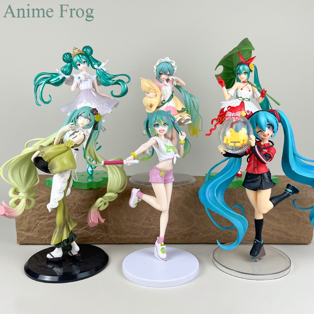 Anime Model PVC Figure Hatsune Miku Collectible Toy Gift For Girls ...