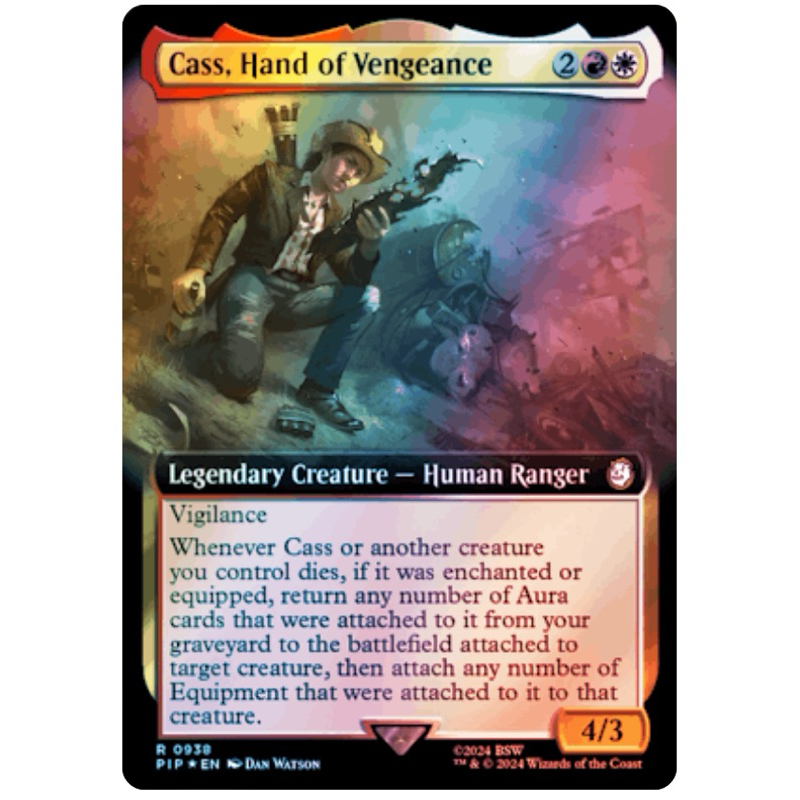 Universes Beyond: Fallout Variants Foil: Cass Hand of Vengeance (0938 ...
