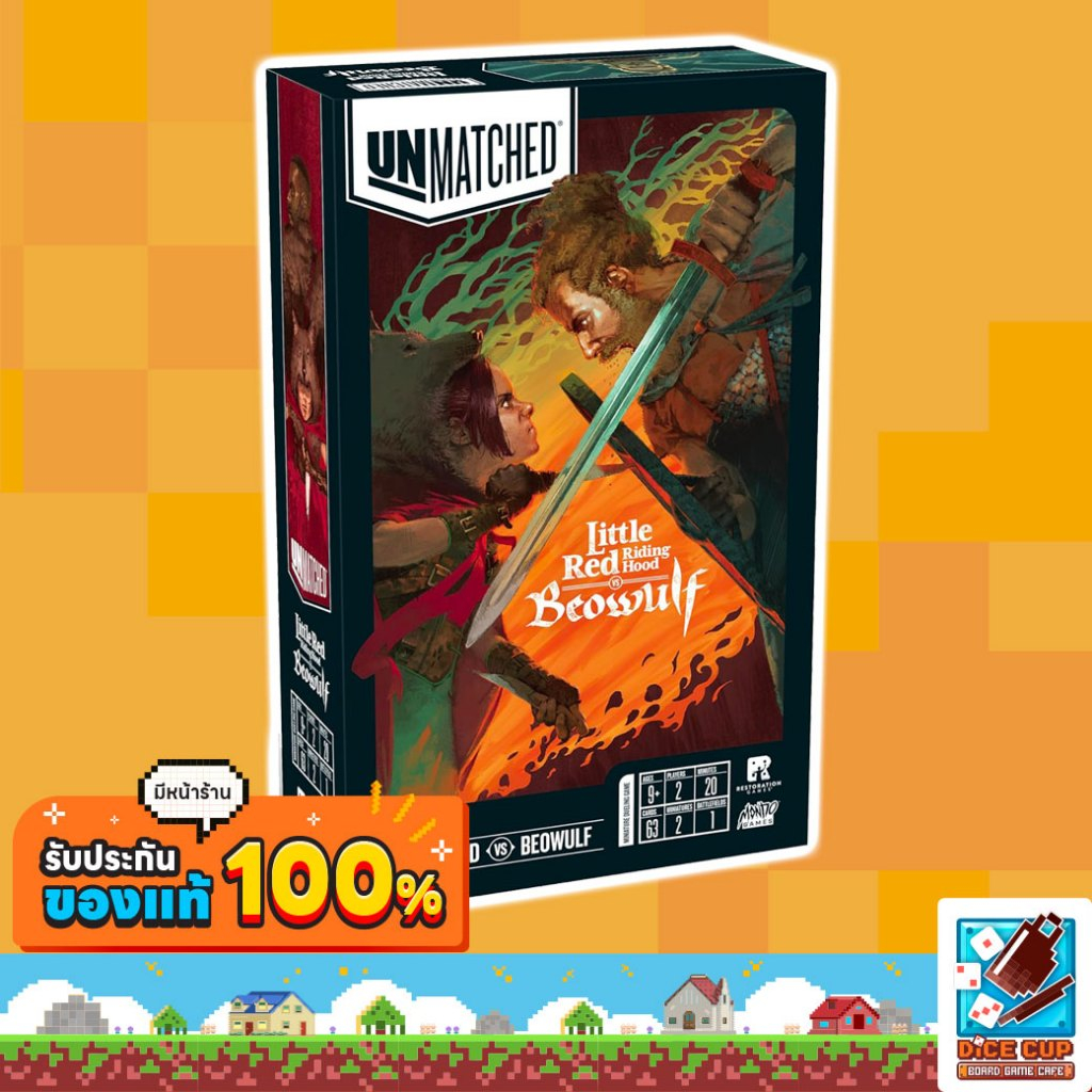 Unmatched: Little Red Riding Hood vs. Beowulf Board Game | Shopee Malaysia