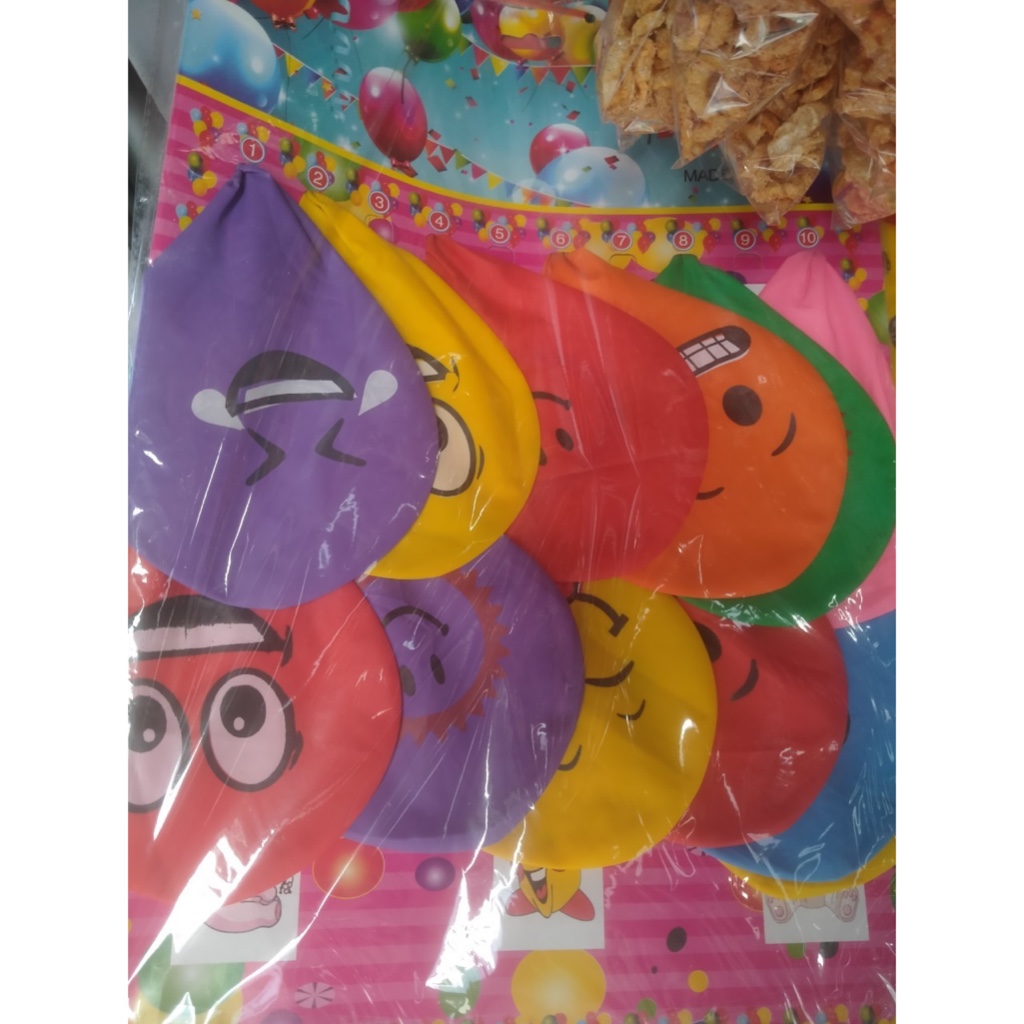 Balloons Raised Panels Great Value Toys 12 Pieces | Shopee Malaysia