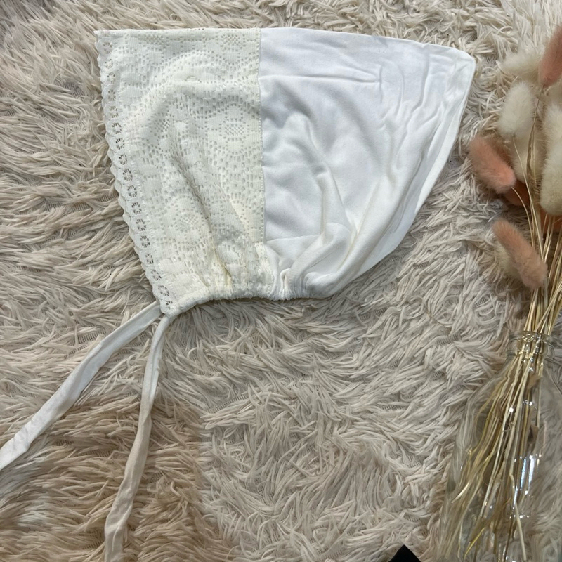 Inner Lace Hat In Hijab | Shopee Malaysia
