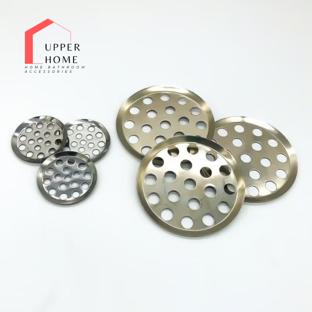 Stainless Steel Drain Grid Sewer Pipe Honeycomb Grill Grate Plate (Size ...