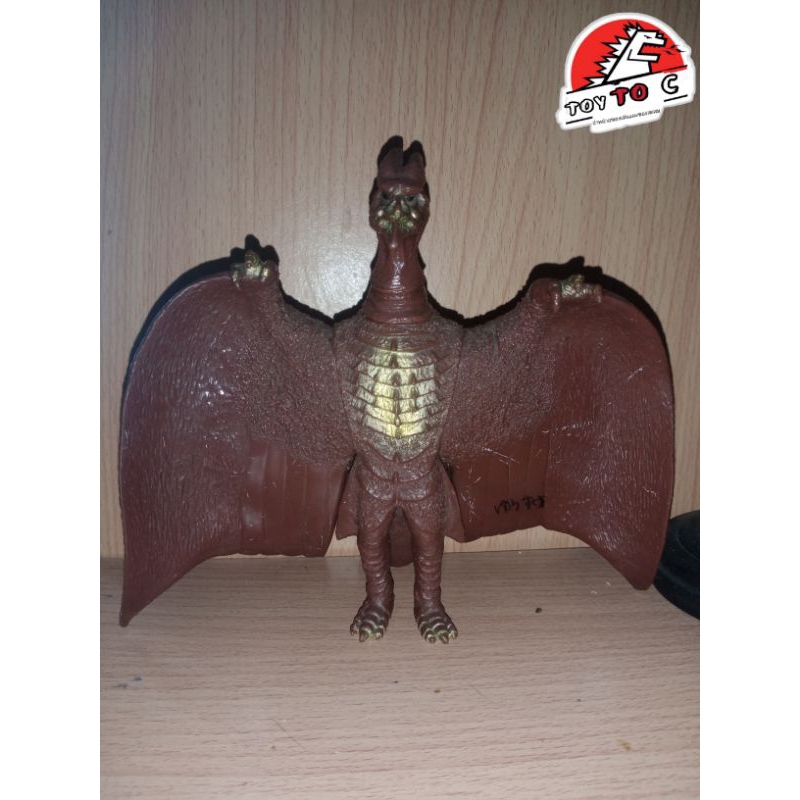 Big soft Model Kaiteen Giant Rodan(Rodan) 1991 Pump Japan(Rare ...