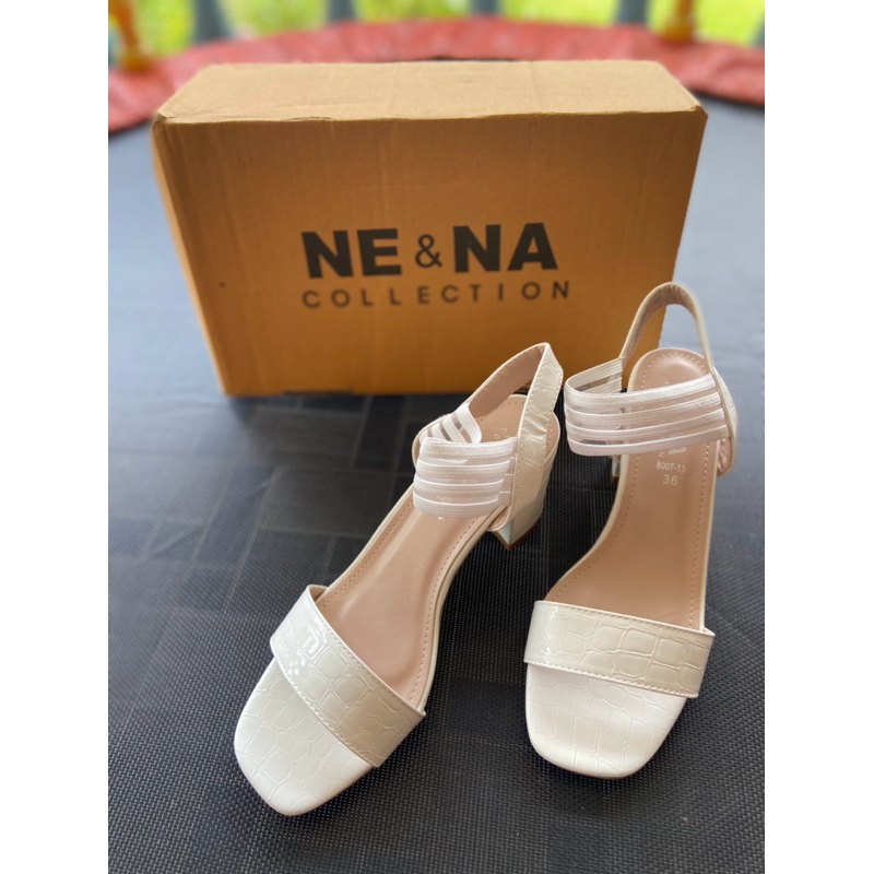 Women's White High Heels Shoes | Shopee Malaysia