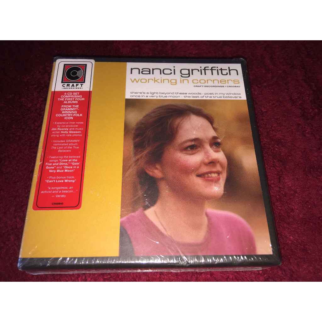 CD Universal Audio Sheet Working In Corners [4CD Box Set] Nanci ...