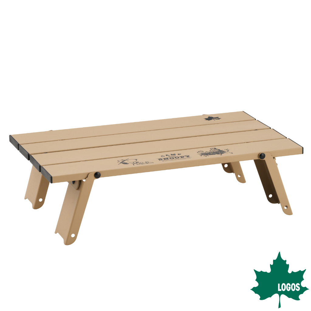 LOGOS SNOOPY Small Folding Table (Beagle Scouts 50years) | Shopee Malaysia