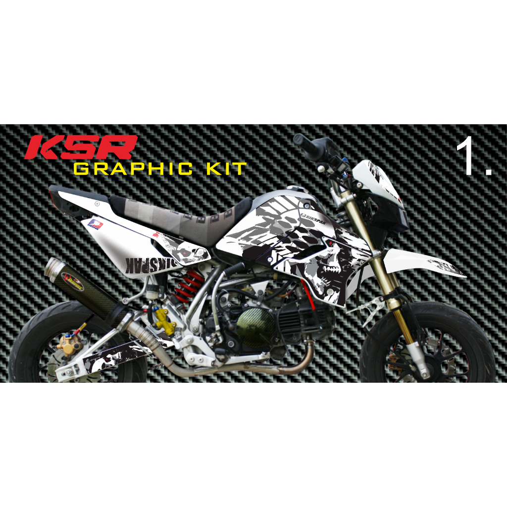 Kawasaki KSR Sticker | Shopee Malaysia