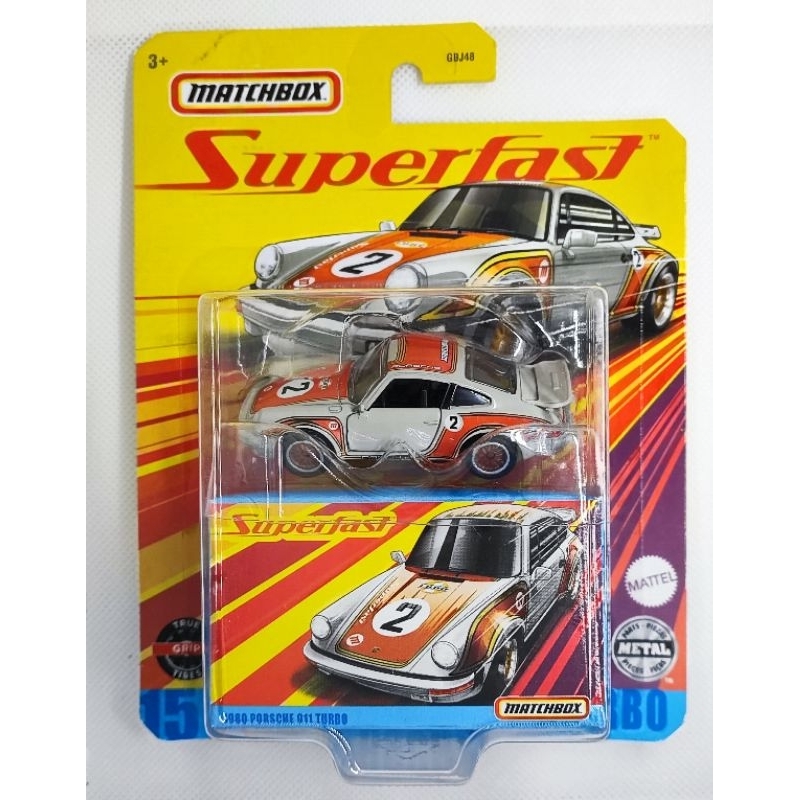 matchbox superfast 1980 porsche 911 turbo Diecast Model Car 1:64 Scale ...