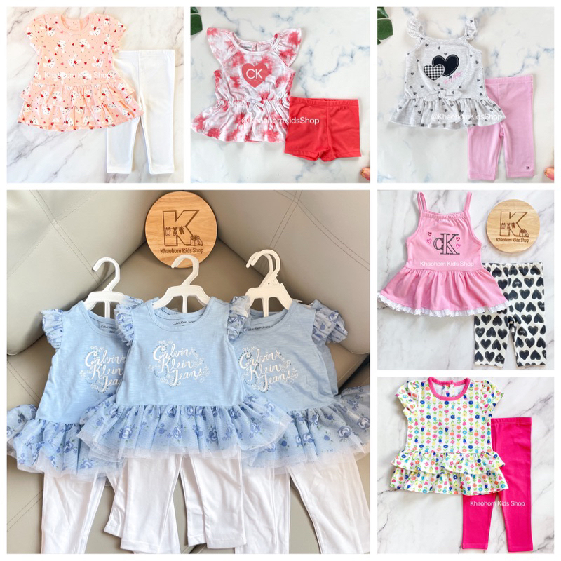 Baby Girl Clothes : Tommy/CK/Kids Toddler Outfits Set (12-24m) | Shopee ...
