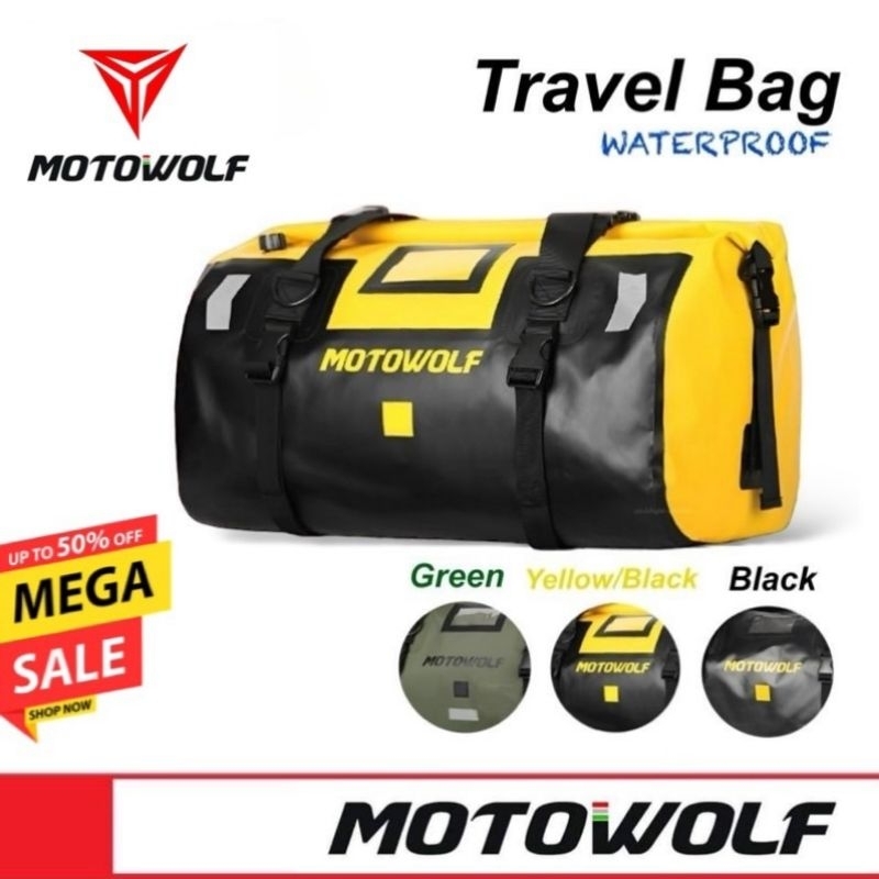 MOTOWOLF MDL 0717 New Waterproof Bag Bag. Bundle For Motorbike Luggage ...