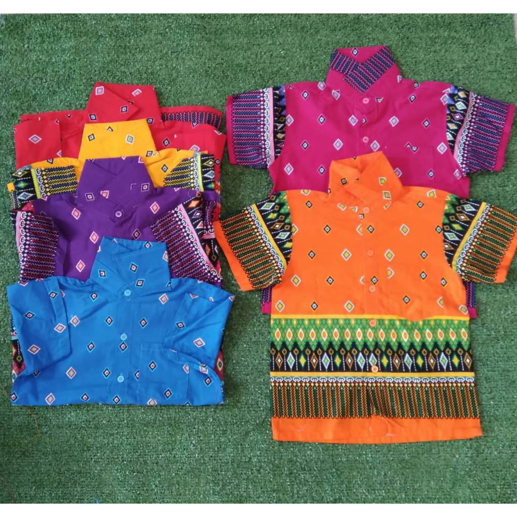 Asean Shirt Thai Pattern Square Adult | Shopee Malaysia