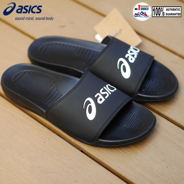 V.2 Asics Slippers Flips sandal A006-001 Black/white Color Of Ee 1 ...