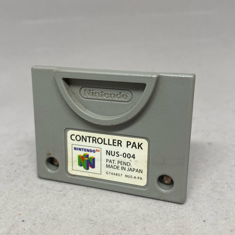 Nintendo N64 Controller Memory Pack Card PAK Original | NUS-004 N64 For N64 Game Machine ...