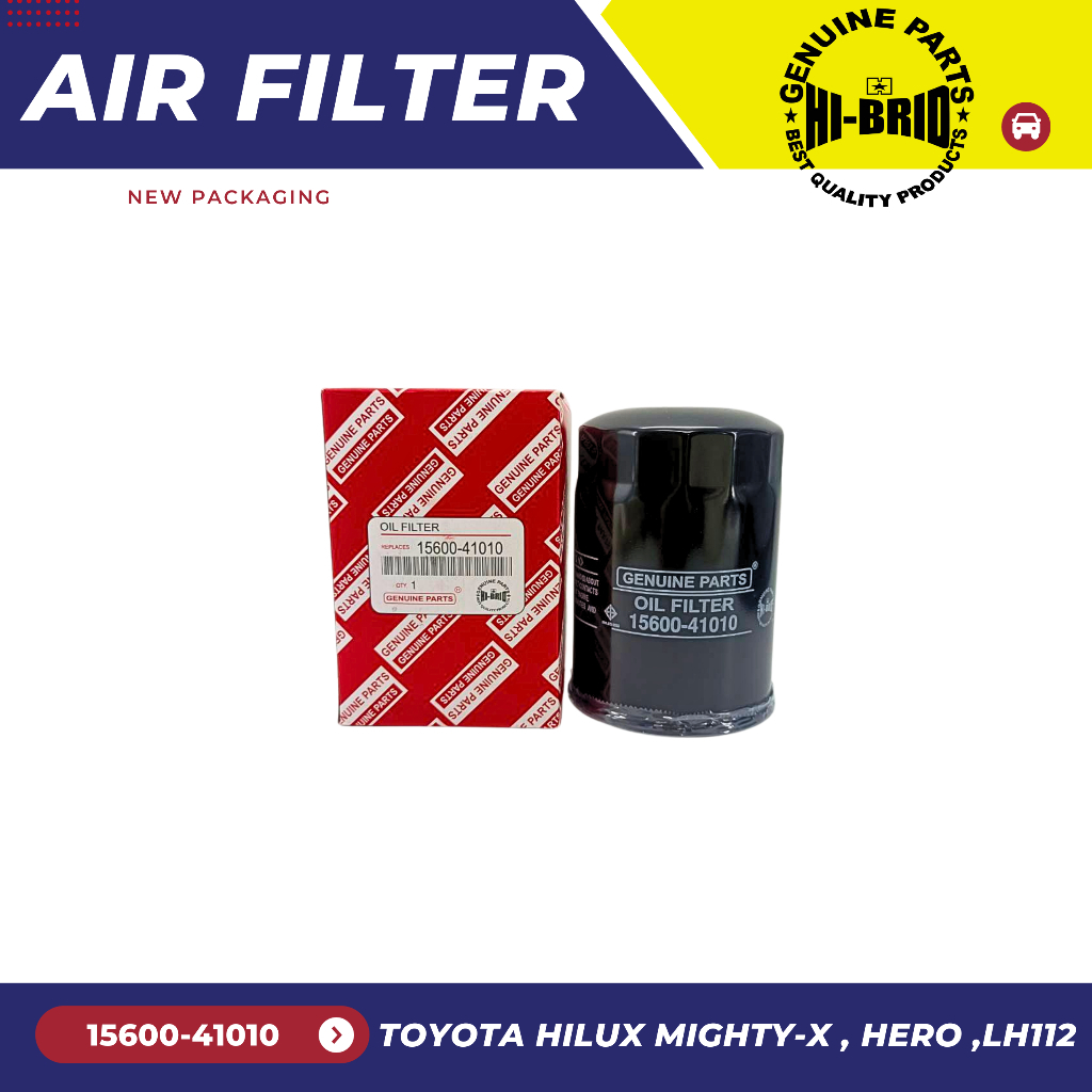 Oil Filter 5600-41010 HI-BRID For TOYOTA MTX Mighty -X LN 2L | Shopee ...